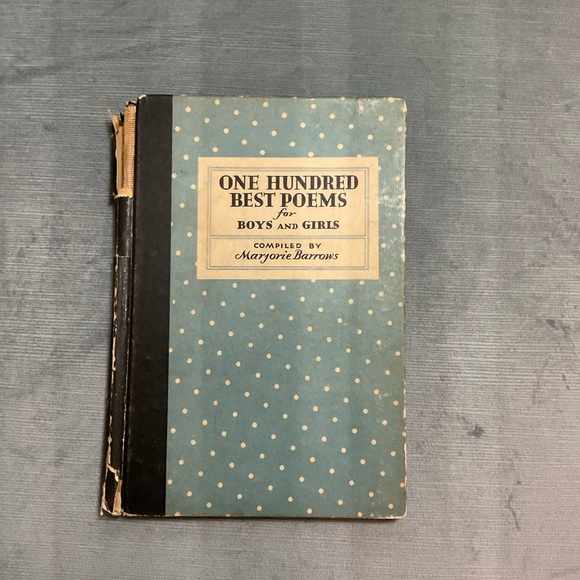 whitman publishing | Other | Vintage 93 Book One Hundred Best Poems For ...